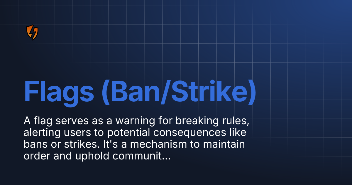 Flags (Ban/Strike) | ClashPerk Docs